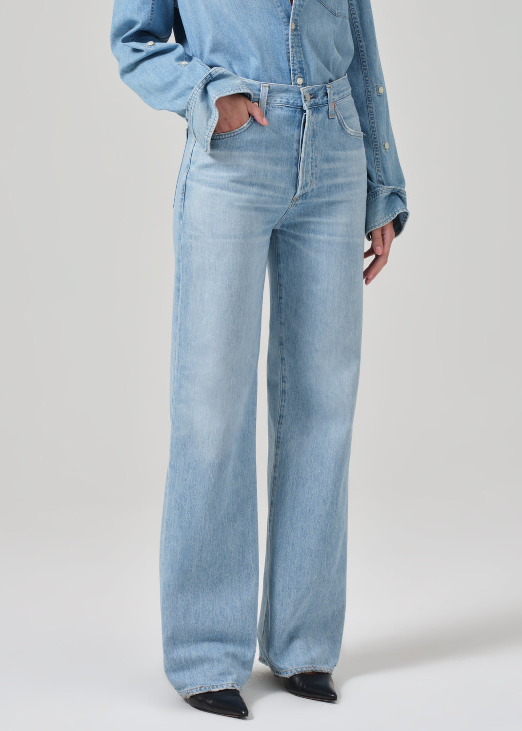Annina High Rise Wide Leg 30" in Tularosa – Citizens of Humanity