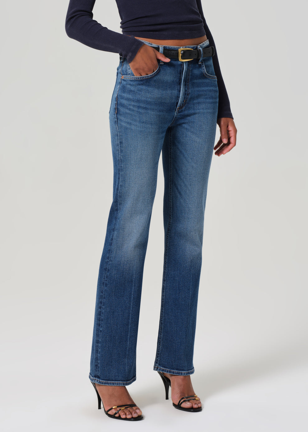 Vidia Mid Rise Boot in Abalone – Citizens of Humanity
