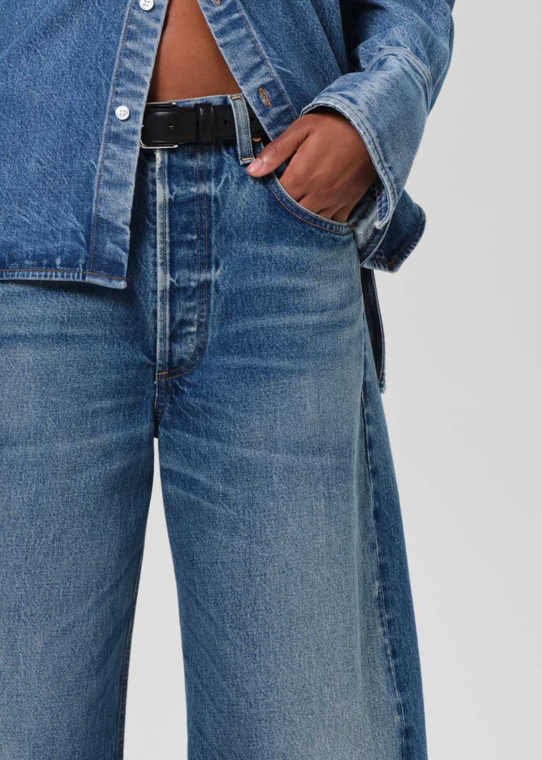 Ayla Raw Hem Crop in Doheny – Citizens of Humanity