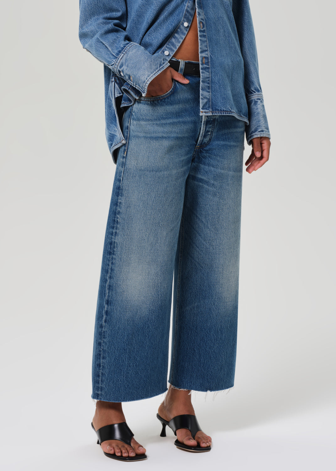 Ayla Raw Hem Crop in Doheny – Citizens of Humanity