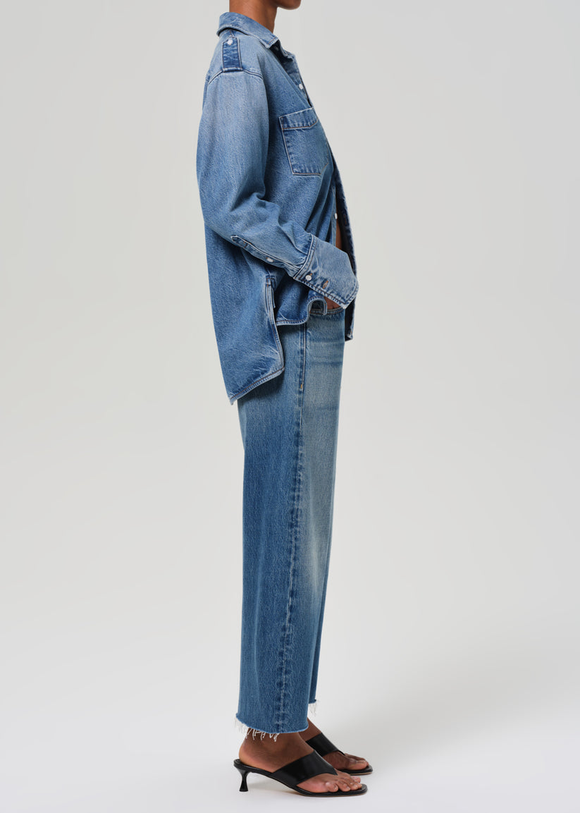 Ayla Raw Hem Crop in Doheny – Citizens of Humanity