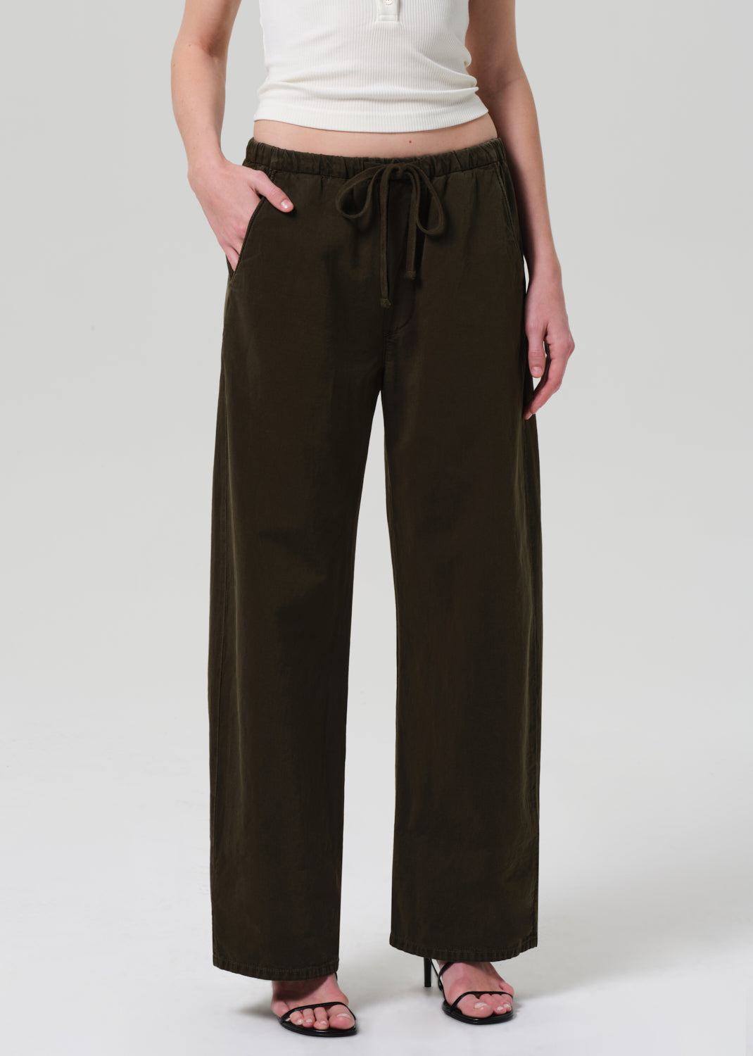 Aurora Pull On in Dark Olive – Citizens of Humanity