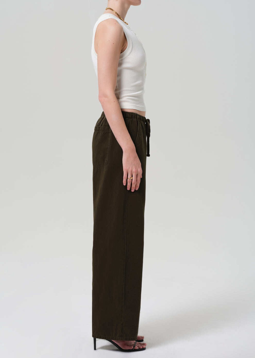 Aurora Pull On in Dark Olive – Citizens of Humanity