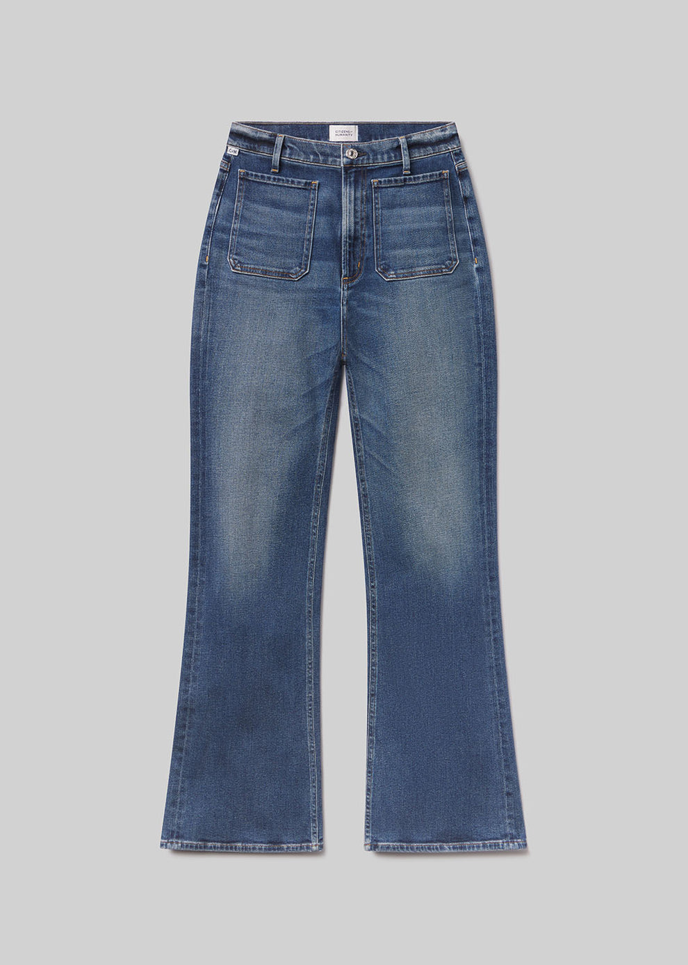 Kimberly Patch Pocket Flare in Abalone – Citizens of Humanity