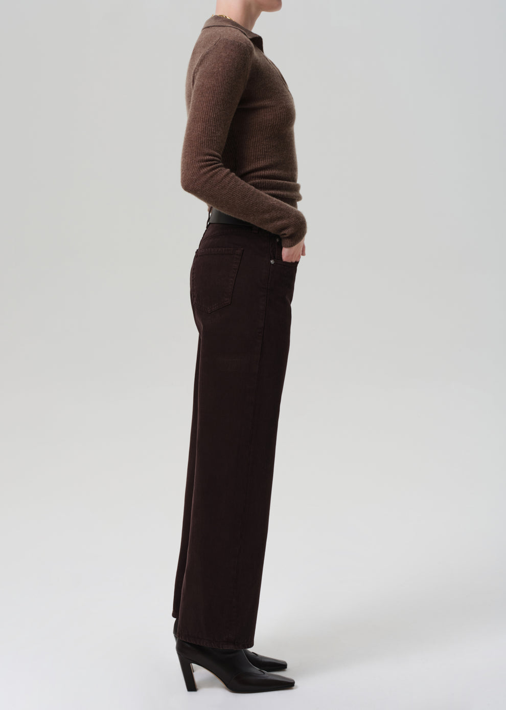 Lindz Easy Straight in Carob – Citizens of Humanity