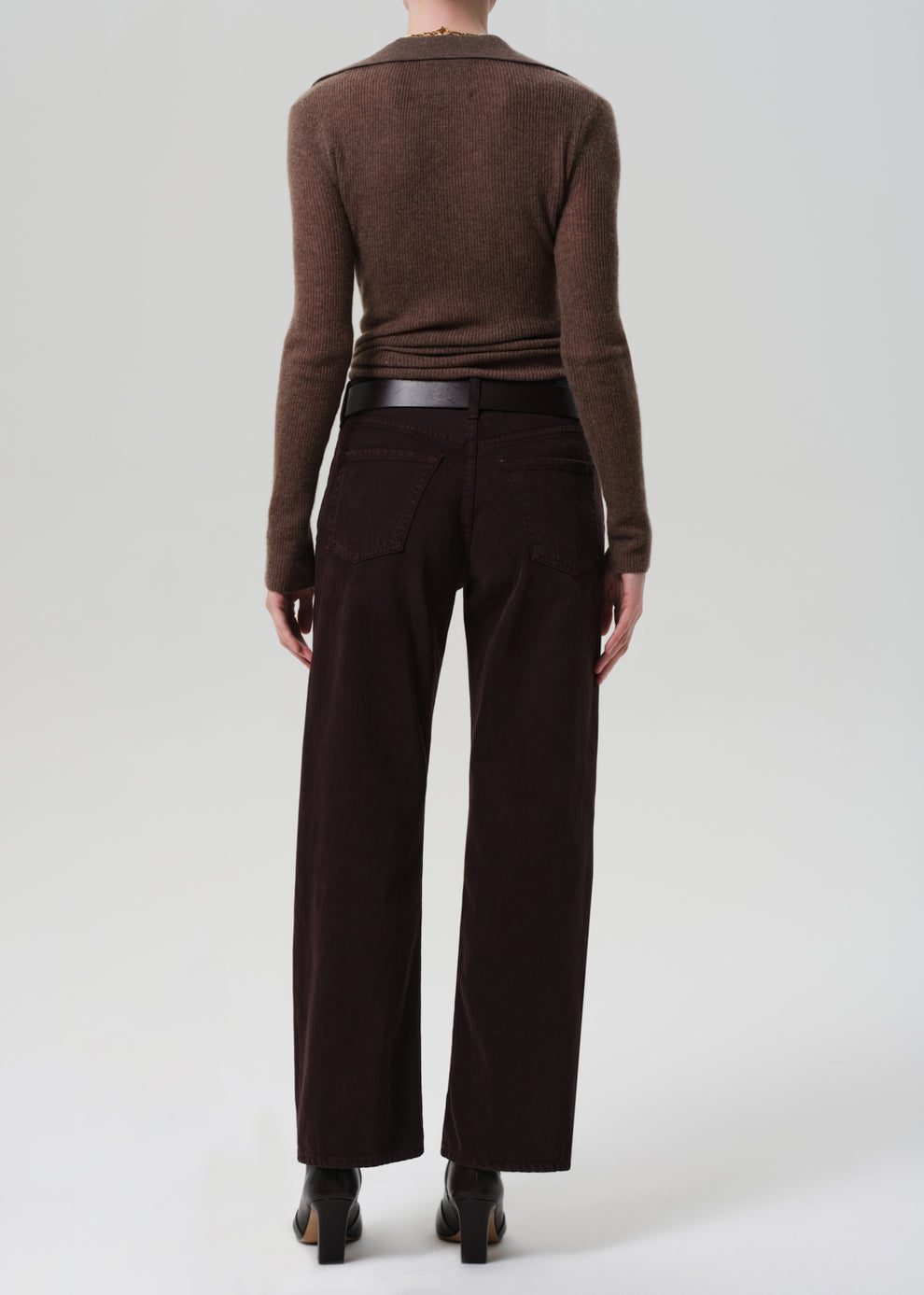 Lindz Easy Straight in Carob – Citizens of Humanity