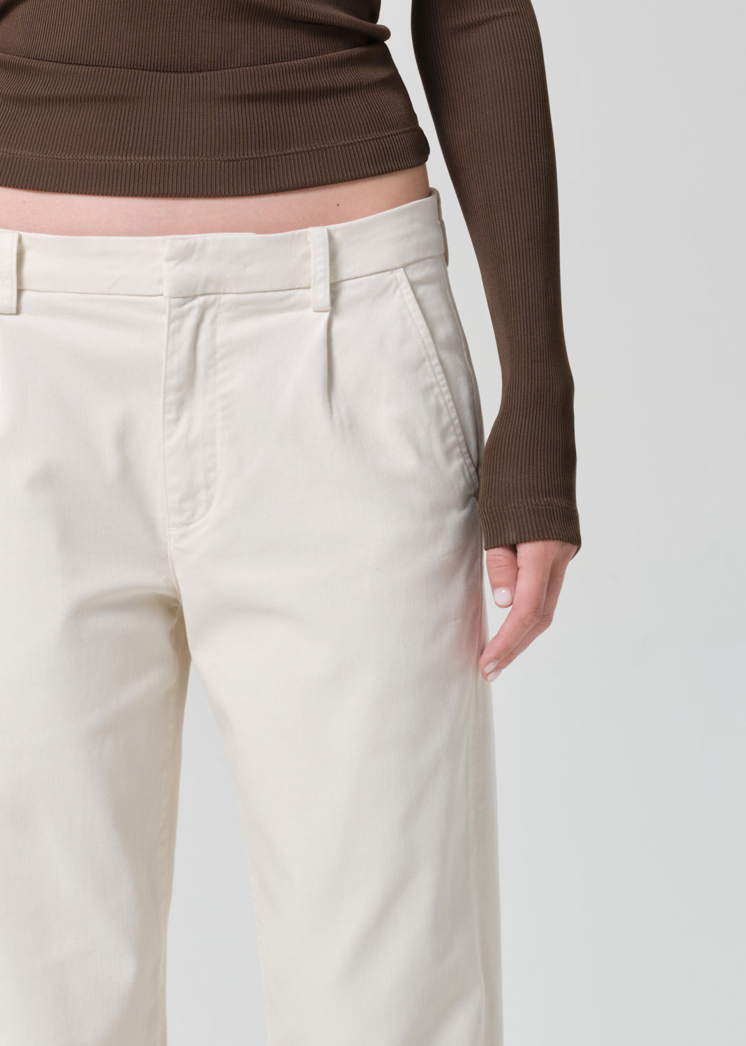 Mallory Trouser in Plaster – Citizens of Humanity