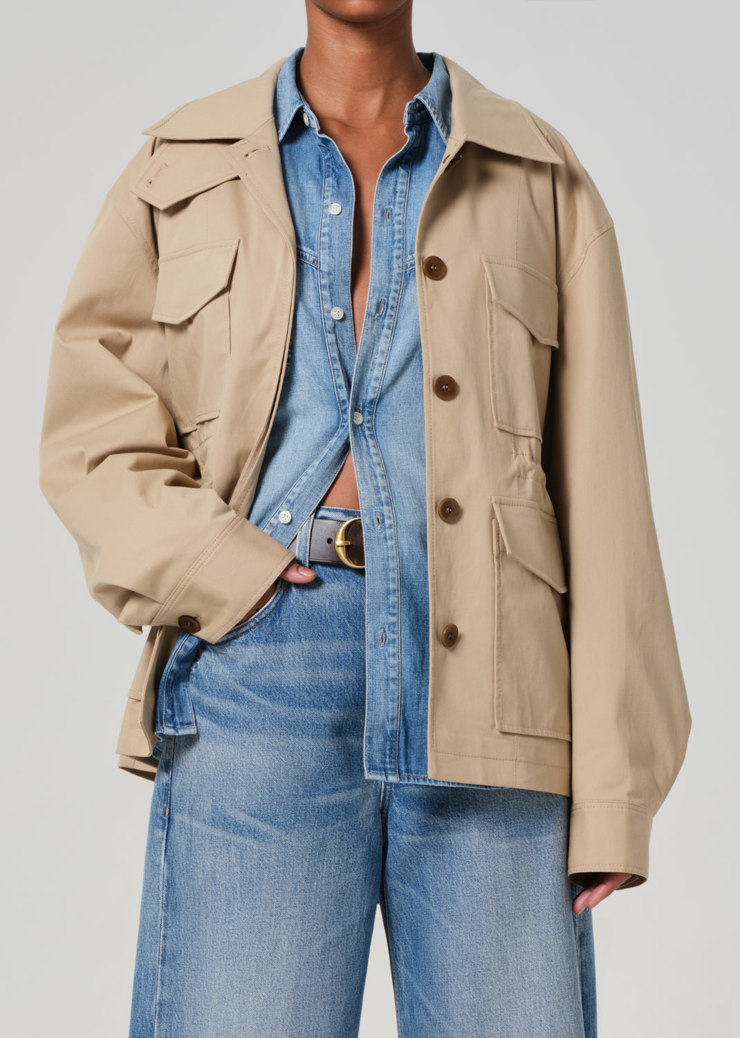 Paretti Military Jacket in Catalina – Citizens of Humanity