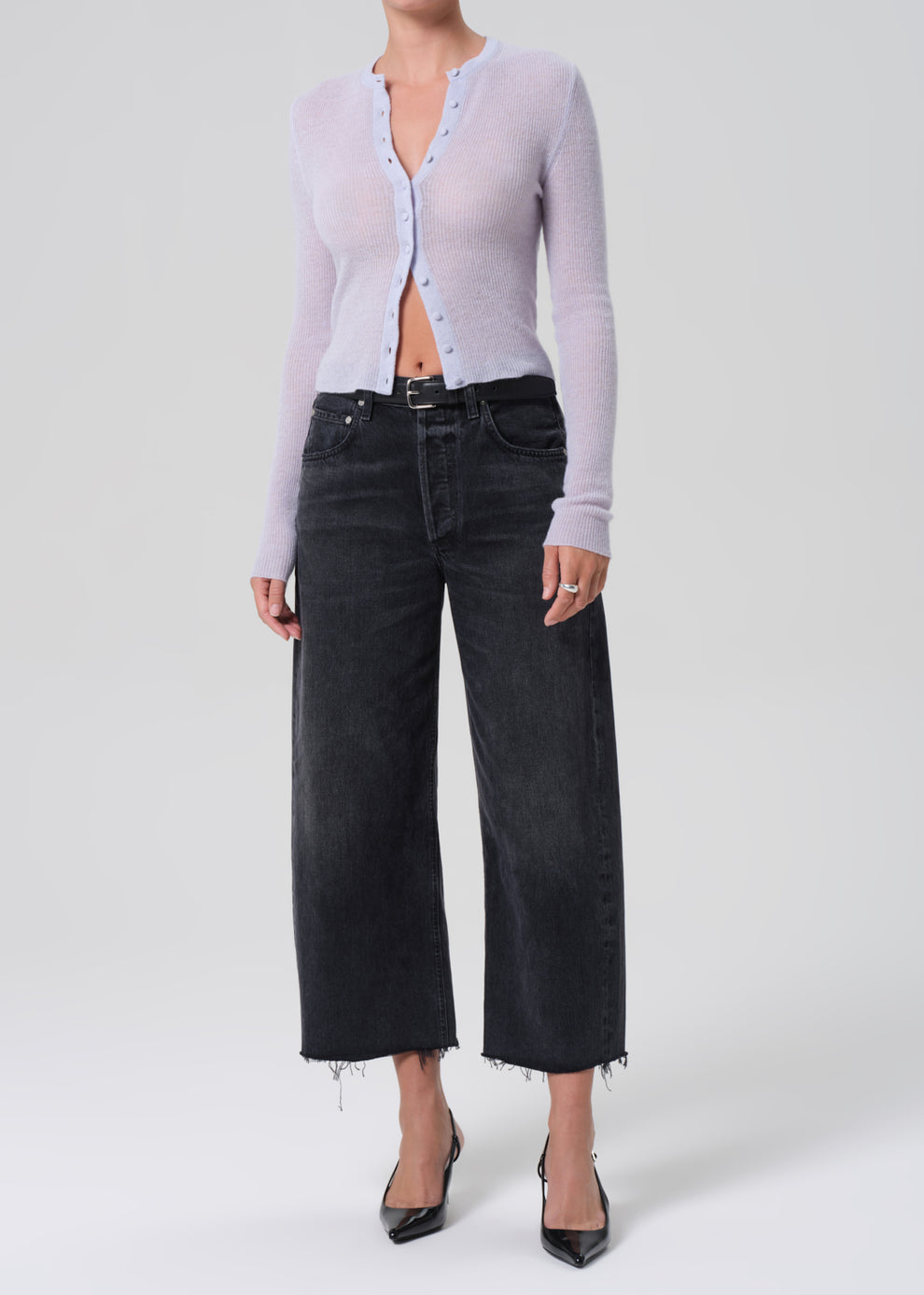 Tabitha Long Sleeve Cardigan in Pale Blue – Citizens of Humanity