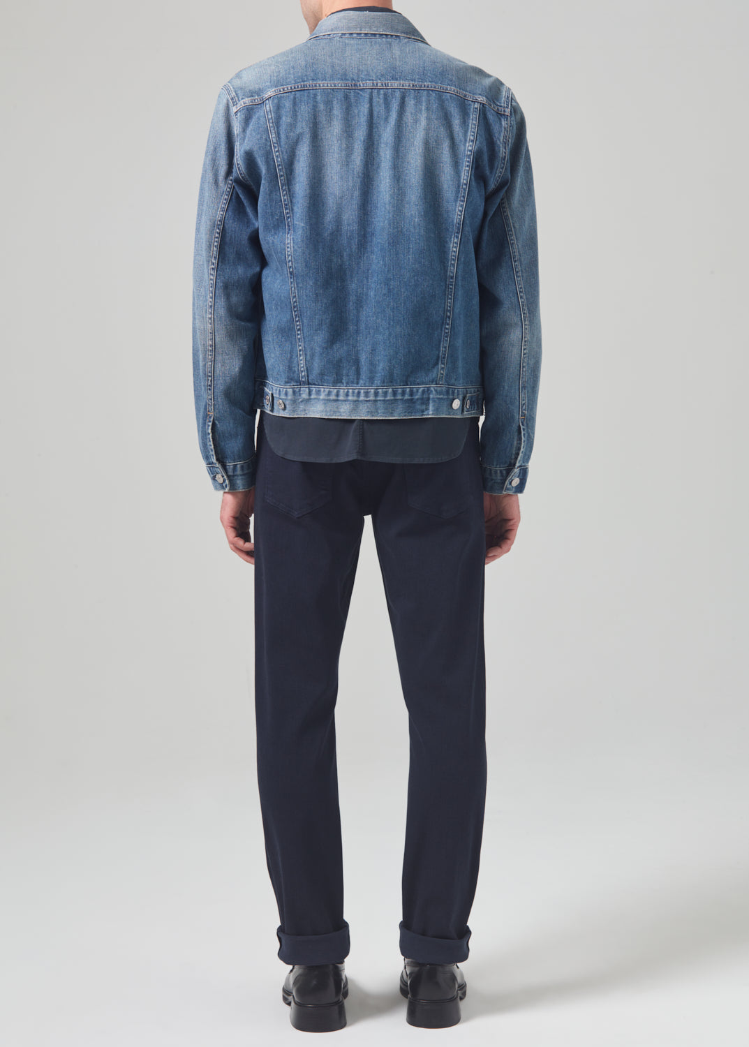 Adler Slim Soft Weft in True Navy – Citizens of Humanity
