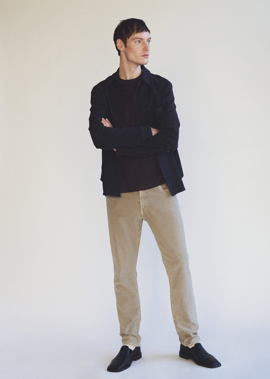 Adler Slim French Terry in Vintage Stone – Citizens of Humanity