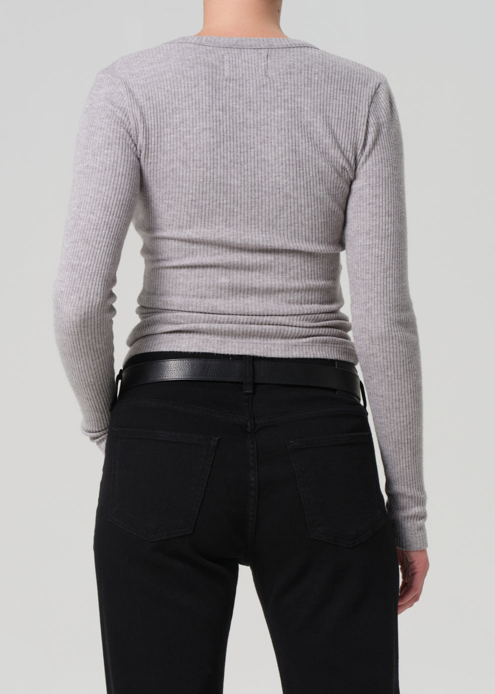 Bina Crewneck in Heather Grey – Citizens of Humanity