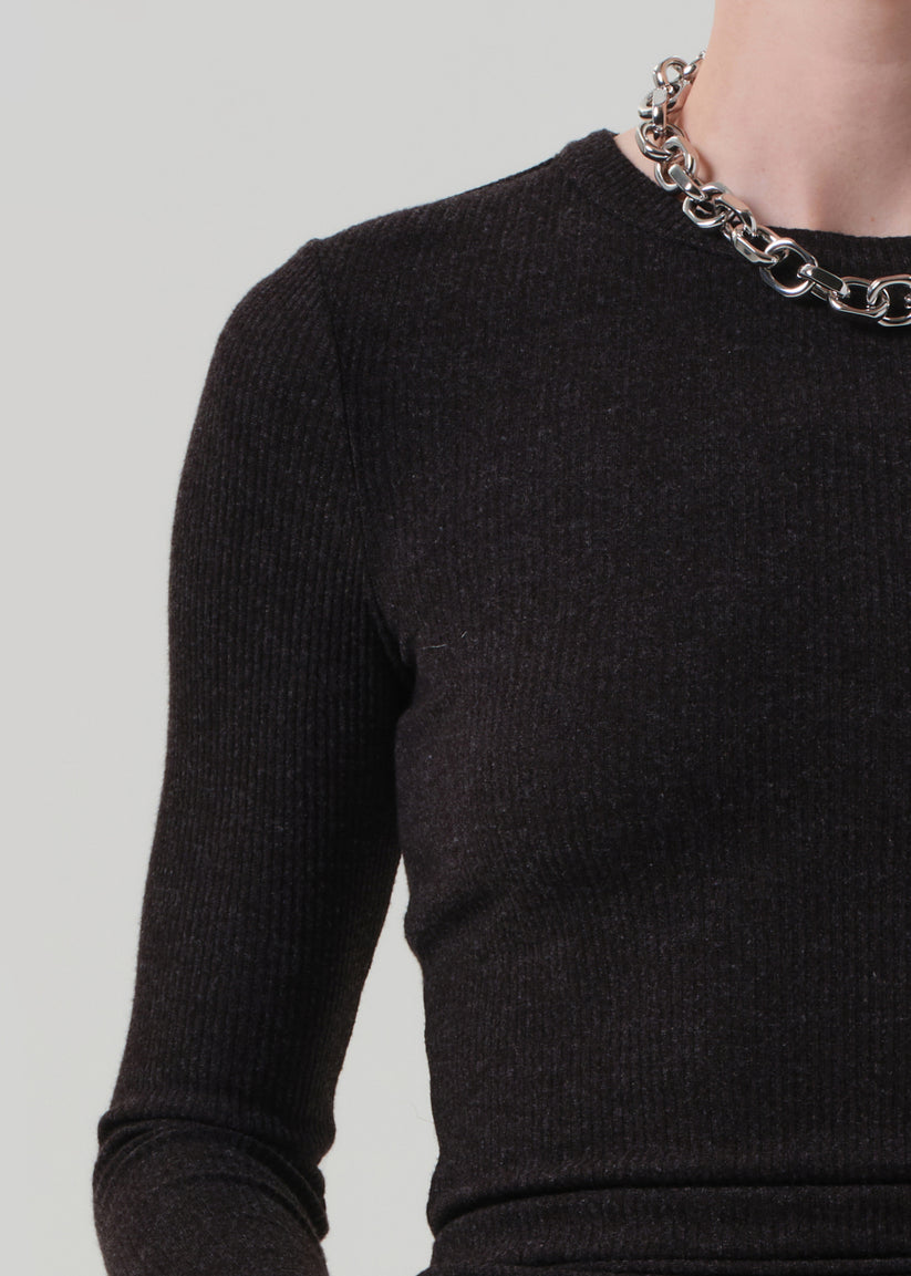 Bina Crewneck in Heather Brown – Citizens of Humanity