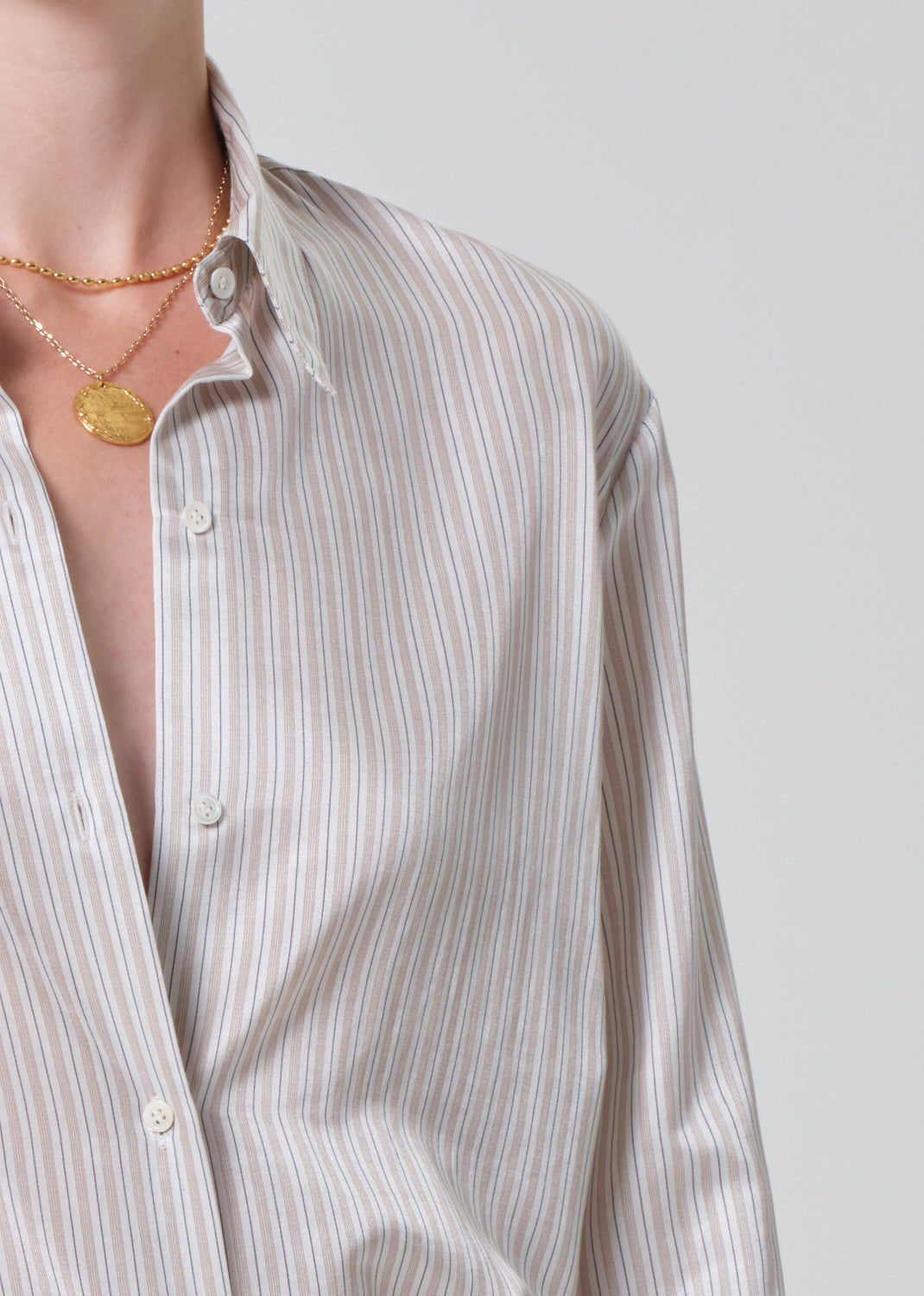 Camilia Shirt in Sandstone Stripe – Citizens of Humanity