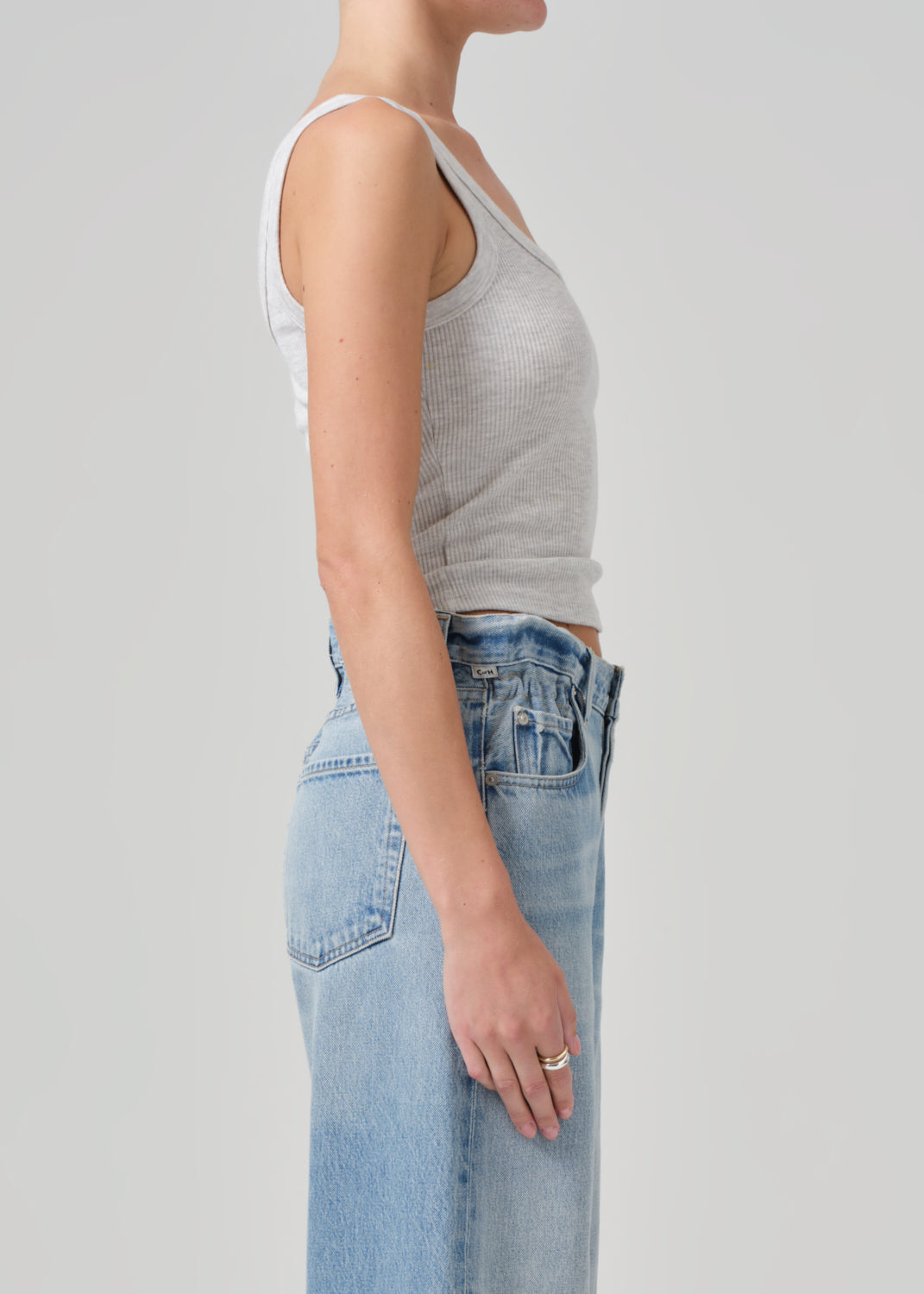 Faye Tank in Heather Grey – Citizens of Humanity