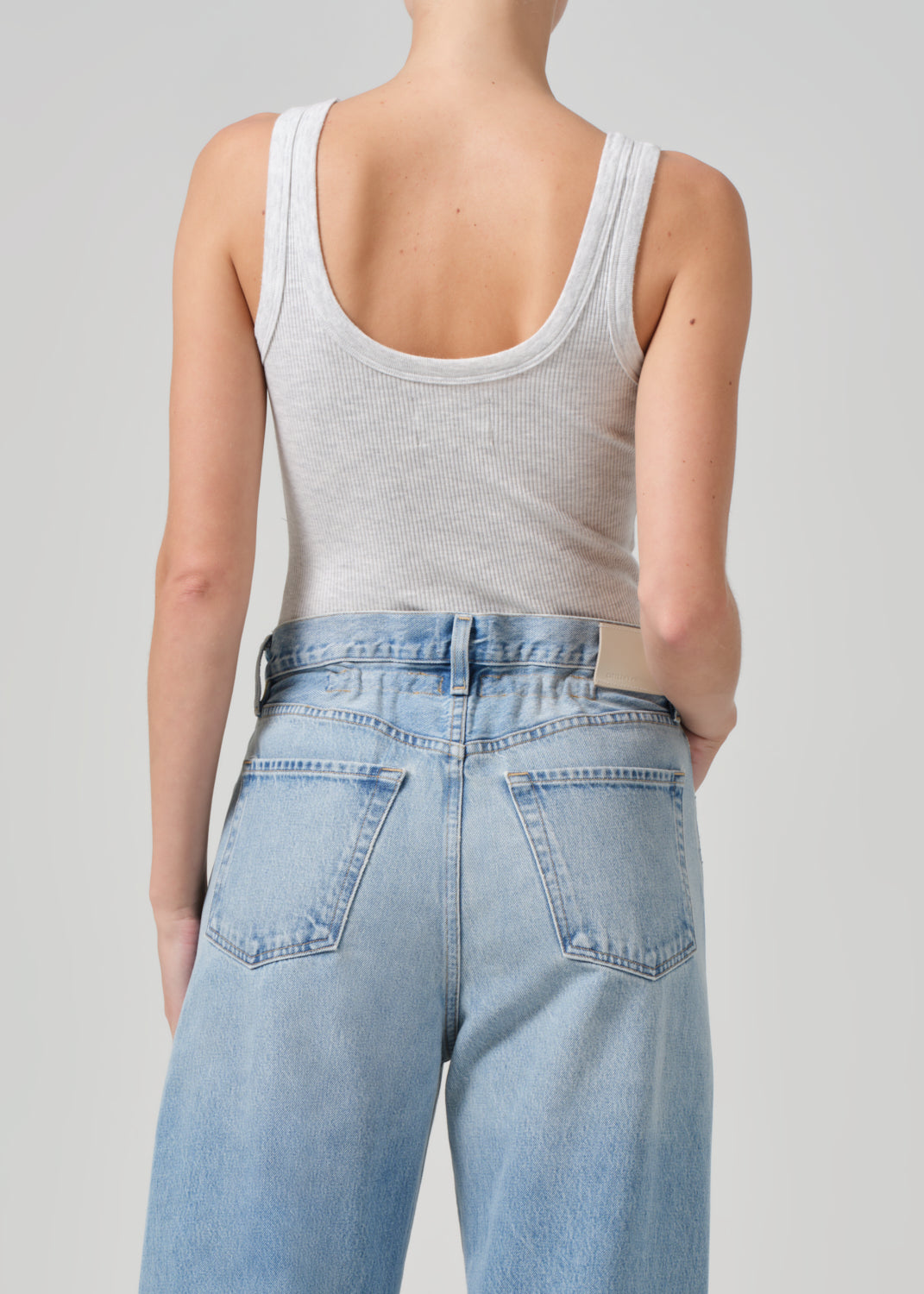 Faye Tank in Heather Grey – Citizens of Humanity