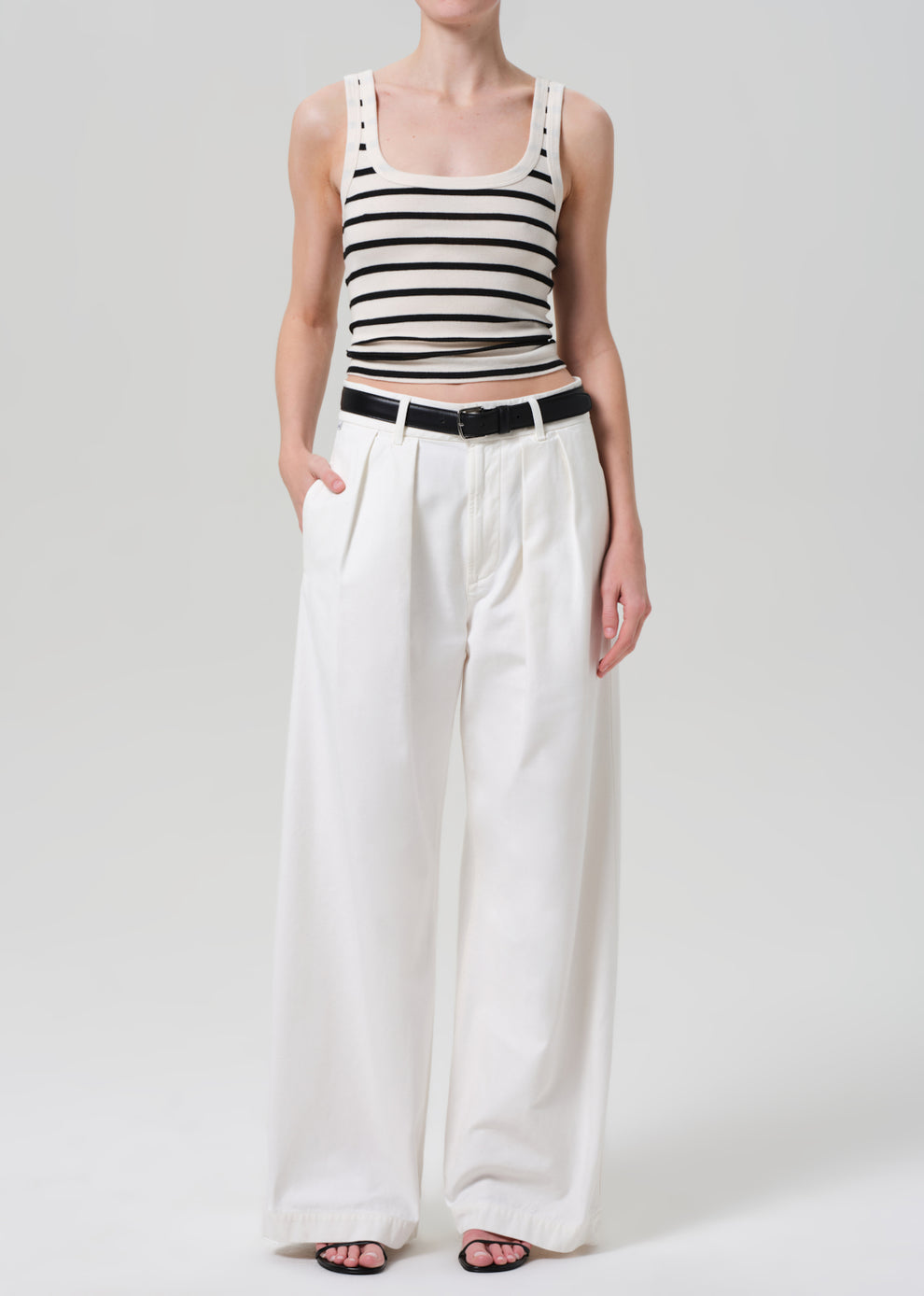 Faye Tank in Midnight Stripe – Citizens of Humanity