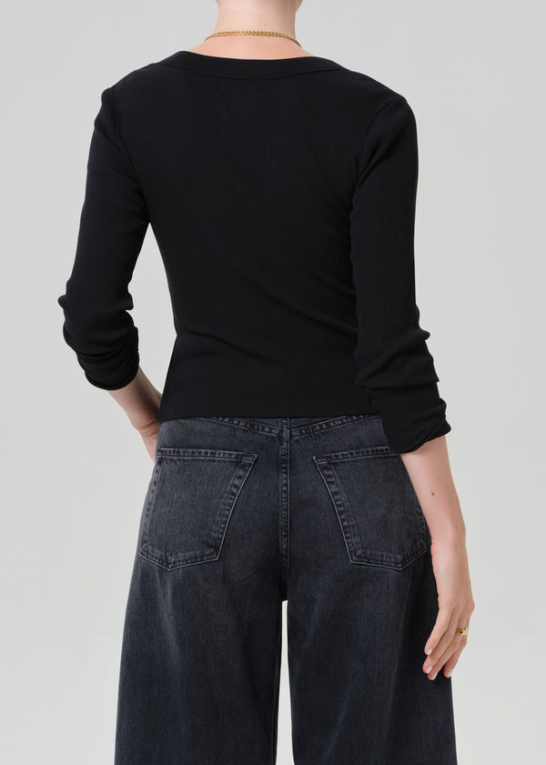 Varra Henley in Black – Citizens of Humanity