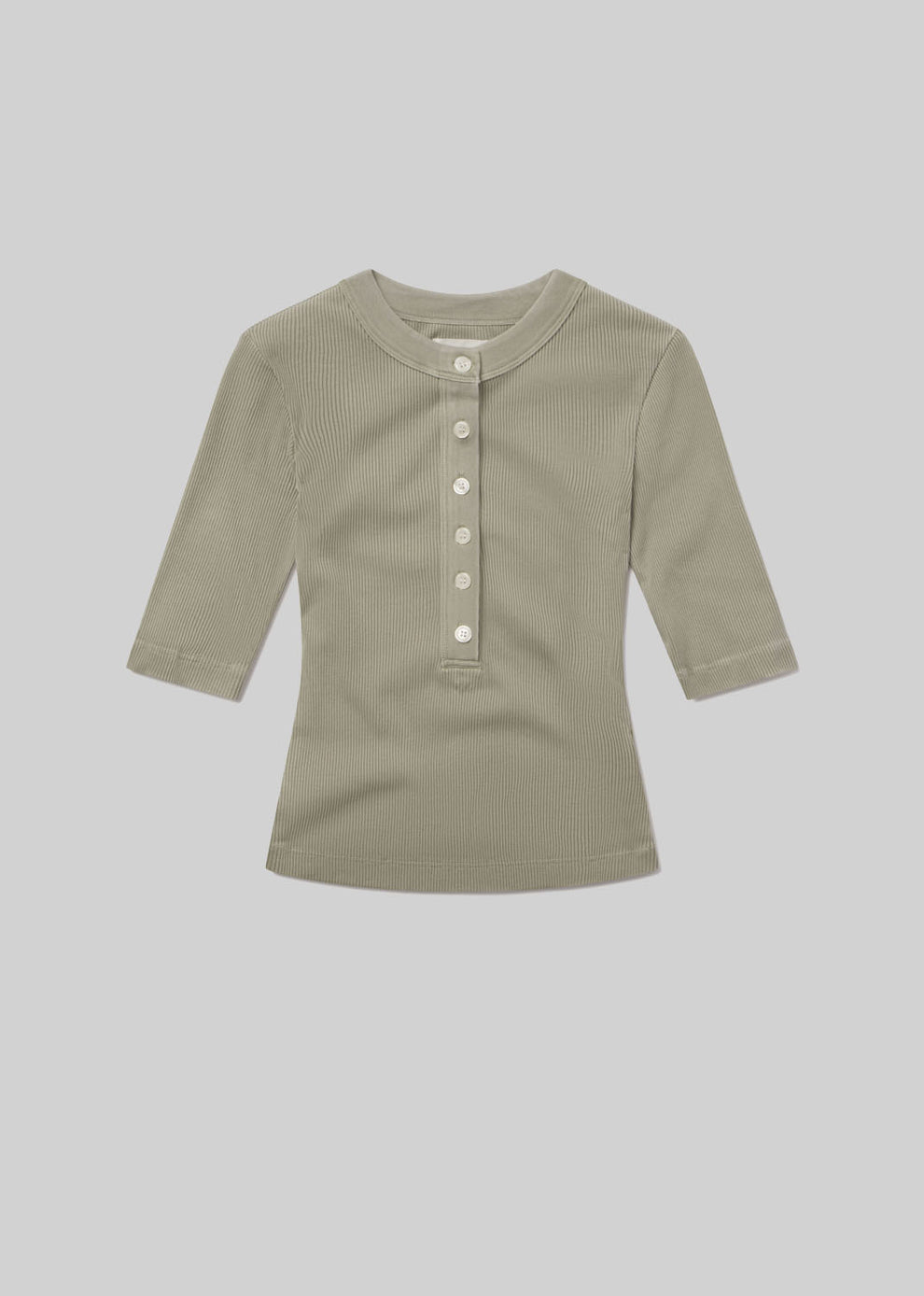 Nali Short Sleeve Henley in Flora – Citizens of Humanity