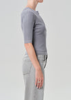 Nali Short Sleeve Henley in Balboa – Citizens of Humanity