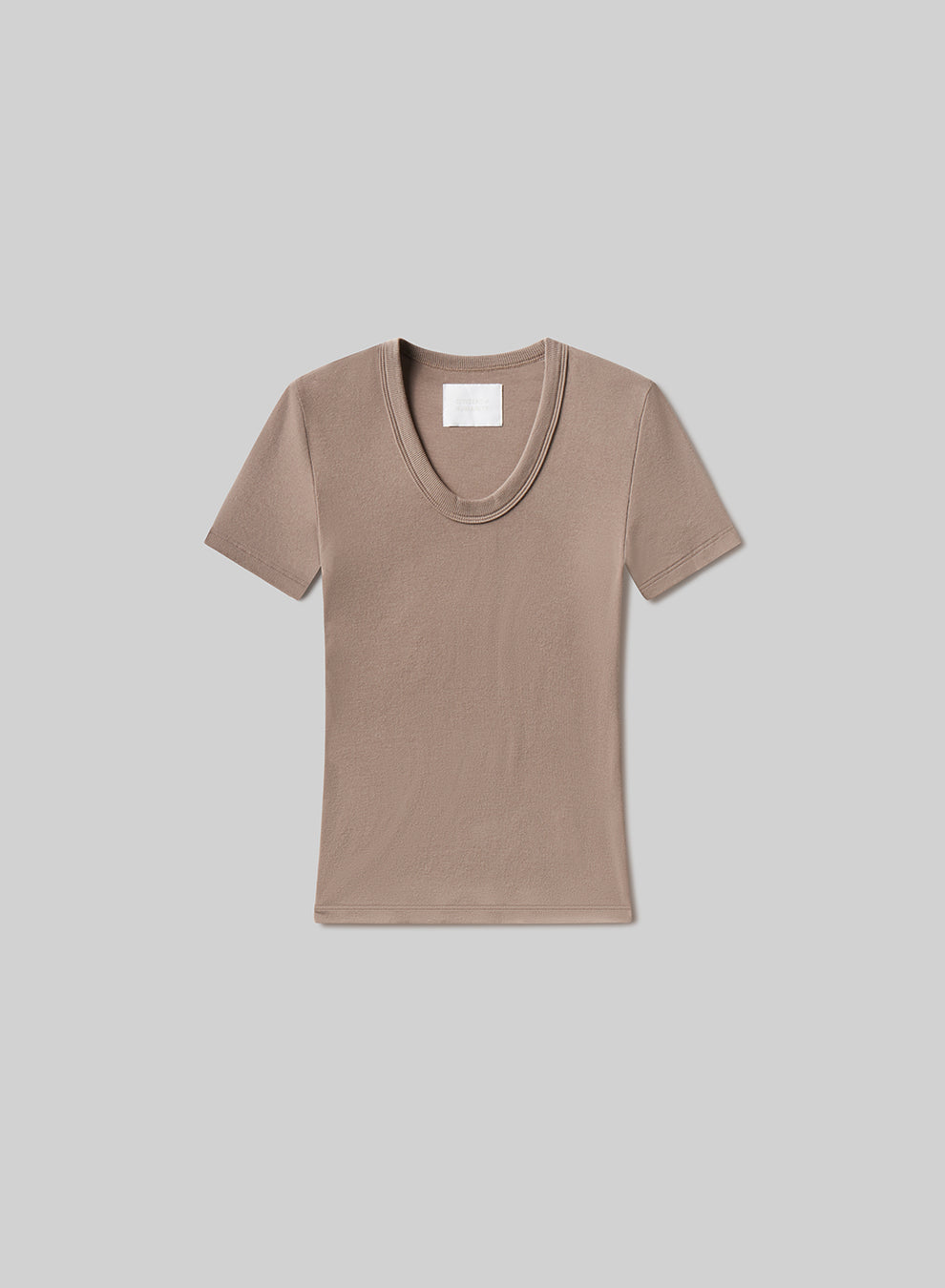 Maude U Neck Tee in Cocoa – Citizens of Humanity