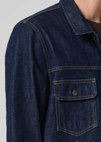 Box Denim Jacket in Crosshatch – Citizens of Humanity
